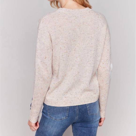 CHARLIE B | Sweaters | New Charlie B Flower Power Sweater In Truffle ...
